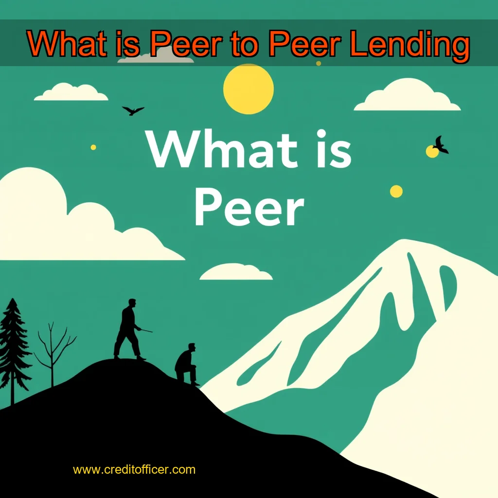 What Is Peer To Peer Lending CreditOfficer What Is Peer To Peer Lending CreditOfficer