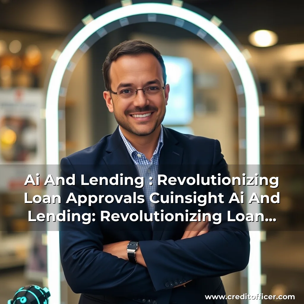 Ai And Lending : Revolutionizing Loan Approvals Cuinsight Ai And Lending: Revolutionizing Loan ...